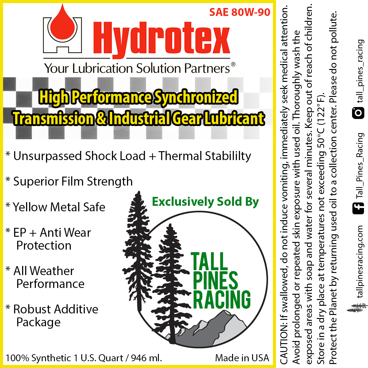 TPR Synchronized MTF – Tall Pines Racing